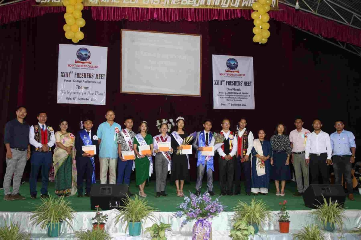 Mount Everest College Senapati conducts XXIIIrd Fresher’s Social ...