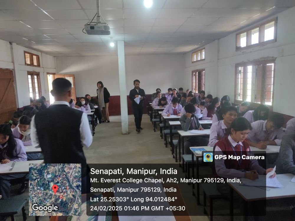 INTERNAL ASSESSMENT TEST 2025 - MOUNT EVEREST COLLEGE